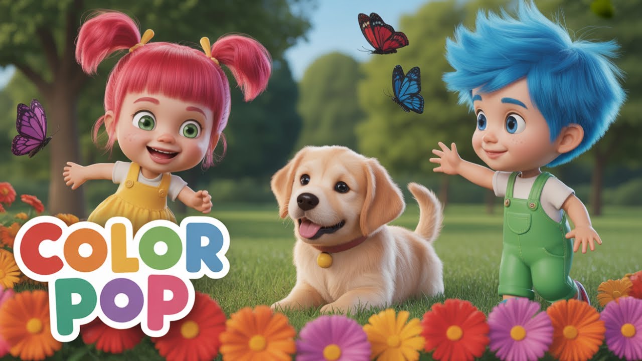 The Colors Song COLOR SONG FOR KIDS LEARN COLORS SUPER SIMPLE SONGS ...