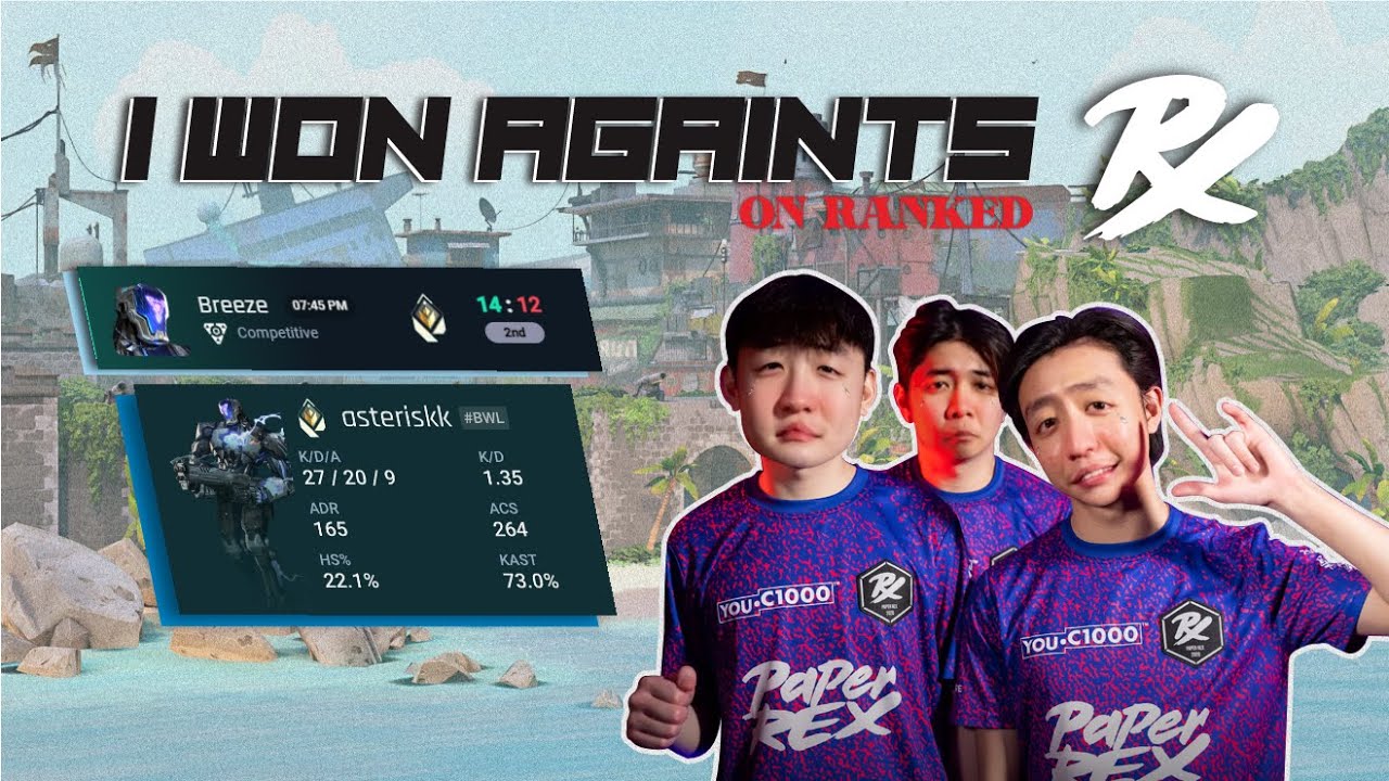APES! SOLO QUE MALAH KETEMU PLAYER PAPER REX DI RANKED! | ASTERISKK6 ...