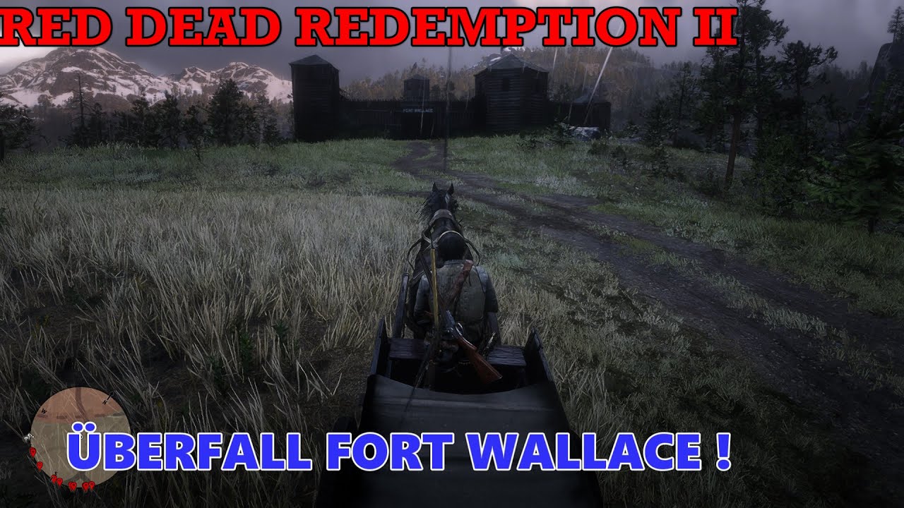 Red Dead Redemption 2 Überfall Fort Wallace - YouTube