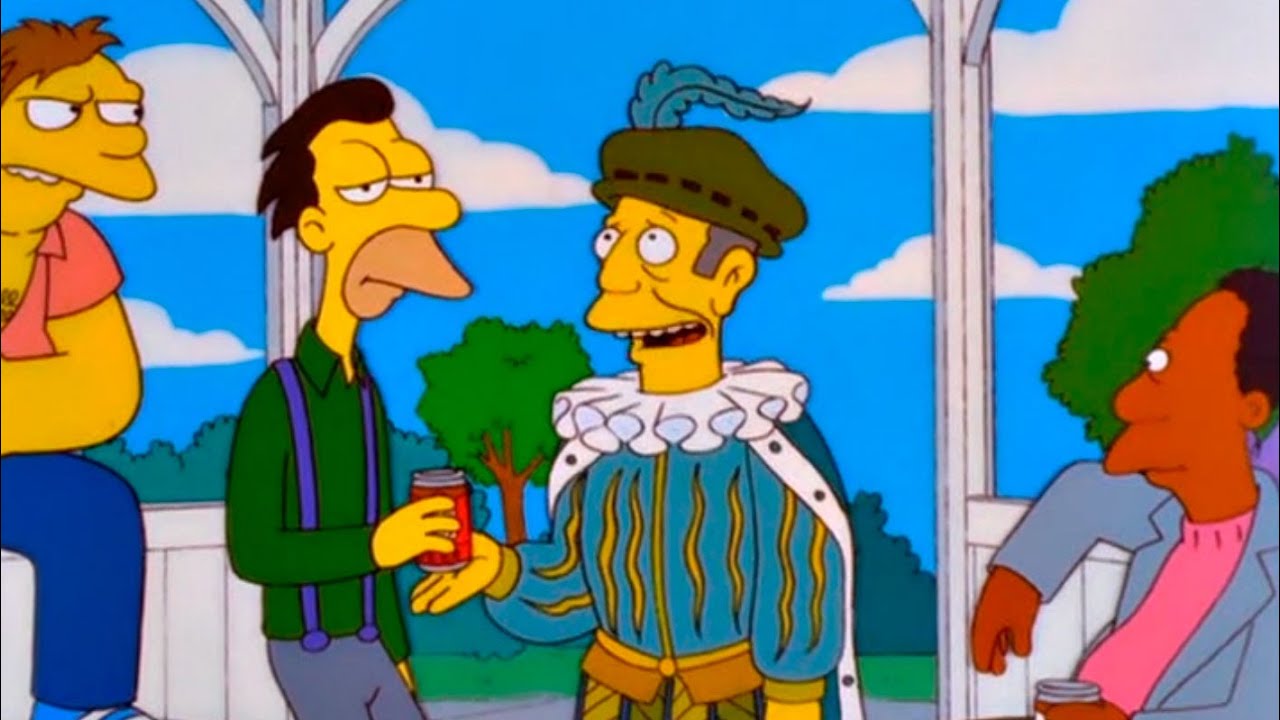 The Simpsons - Lenny - Beat it! - YouTube