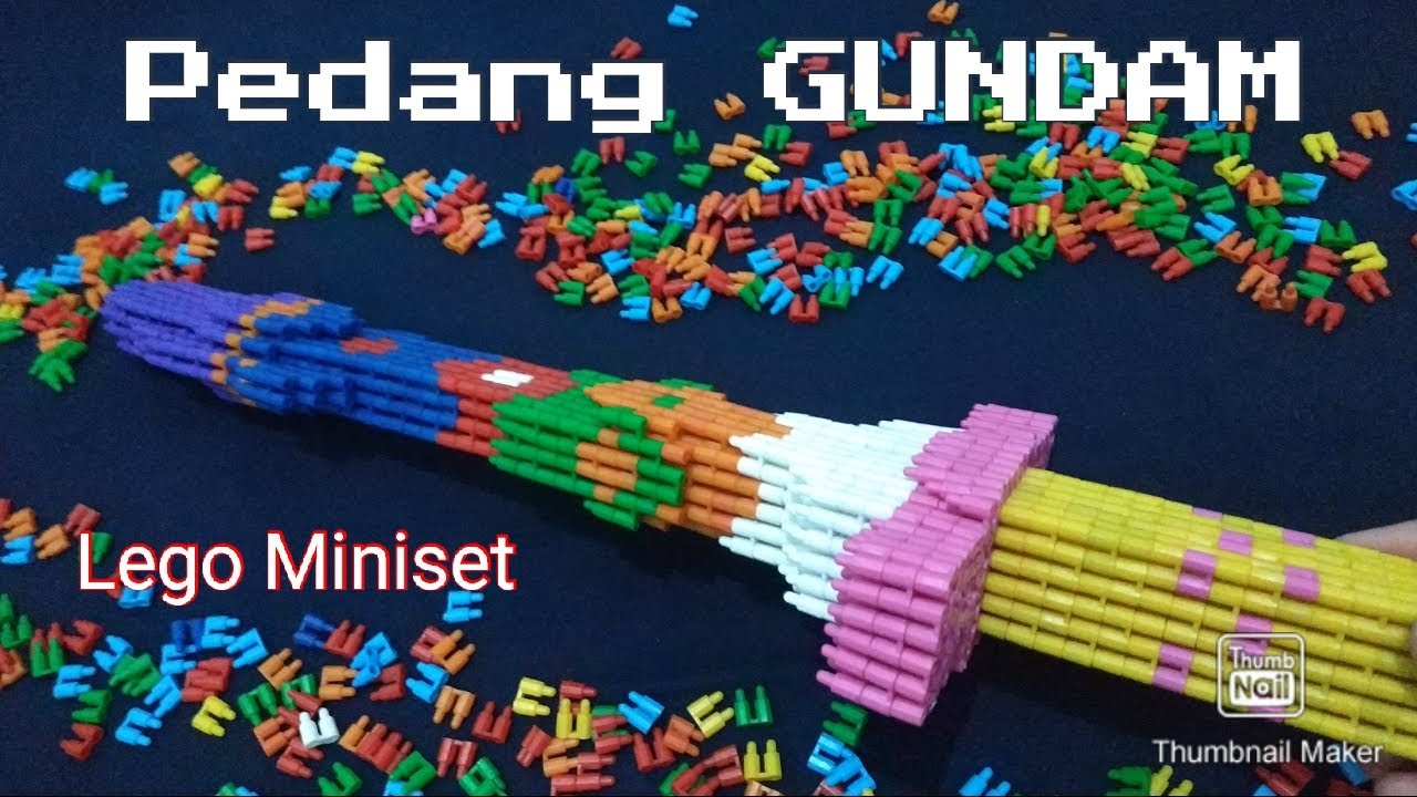 Lego Miniset - Pedang Gundam - YouTube