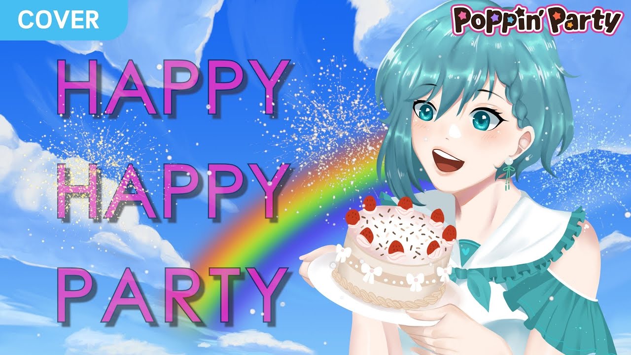 [ 歌ってみた ] Happy Happy Party - Poppin'Party covered by JazyKix - YouTube