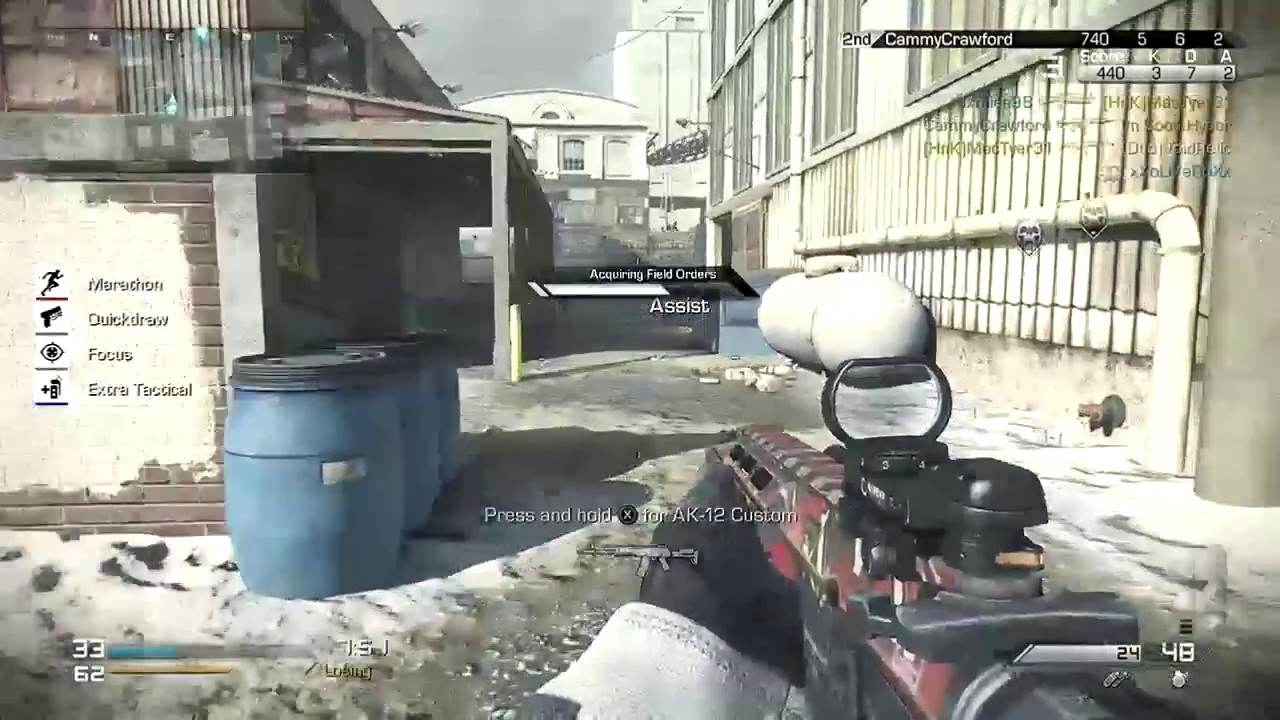 CoD Ghosts Nuke Frag Grenade - YouTube