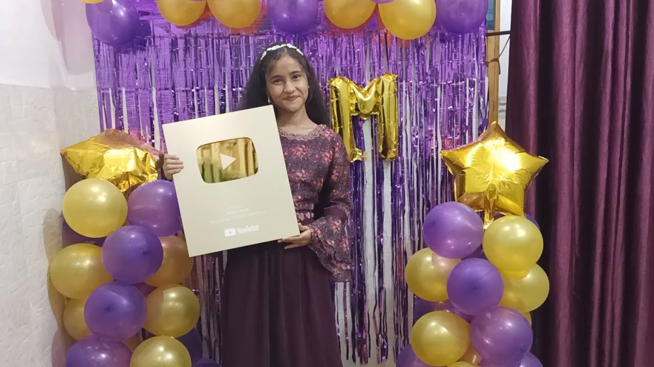 Youtube Golden playbutton unboxing | Ritika Rana - YouTube