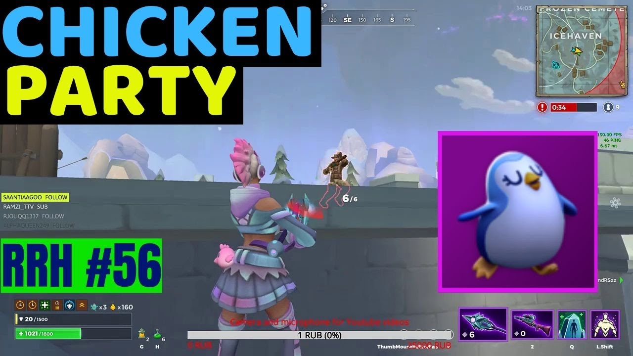 Chicken Party / Fried Chicken - Realm Royale Highlights #57 (Best ...