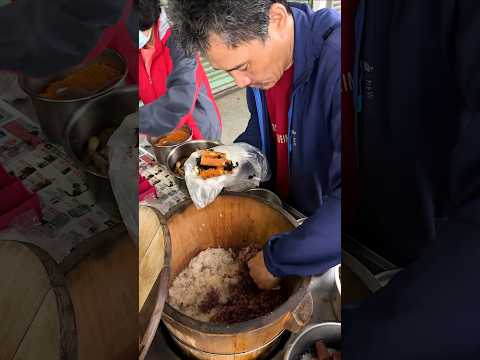 GIANT RICE ROLL! 🍙 쫄깃함 끝판왕! 대만식 대왕 주먹밥