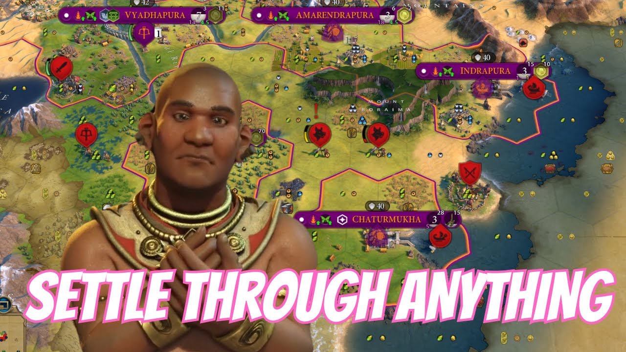 Civ 6 | Apadana Levy War (#2 Khmer Science challenge Civilization 6 ...