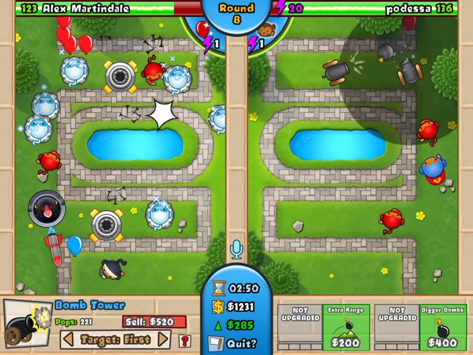 Bloom Td battle part 2 - YouTube