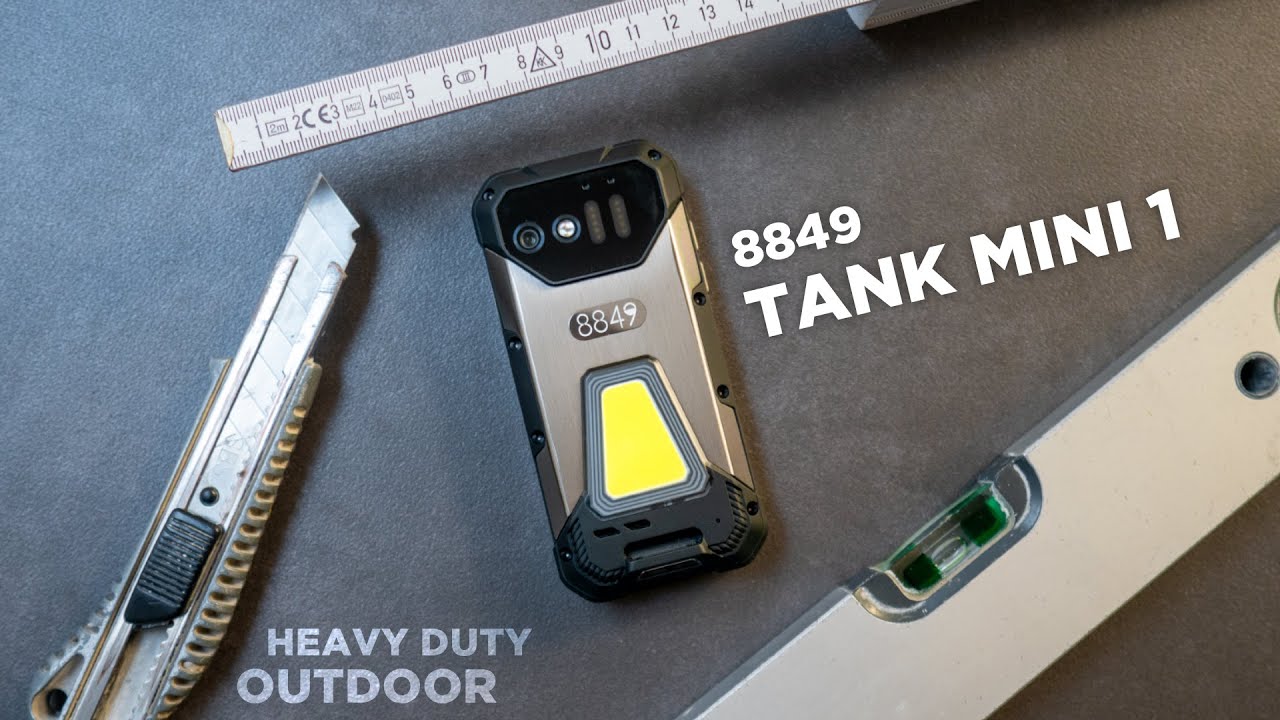 8849 Tank Mini 1 Unboxing & Review: Kompaktes 4,3" Outdoor Smartphone ...