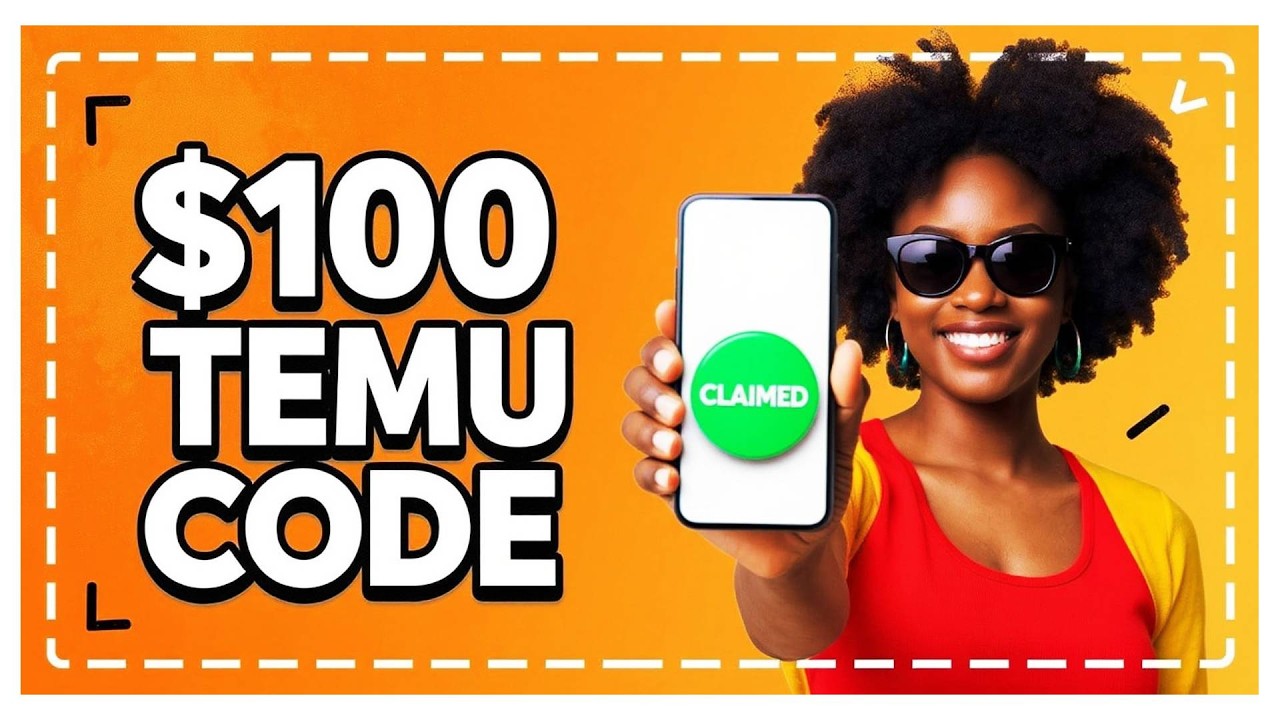 $100 TEMU CODE | Get $100 Worth of FREE Stuff on Temu (2025) - YouTube