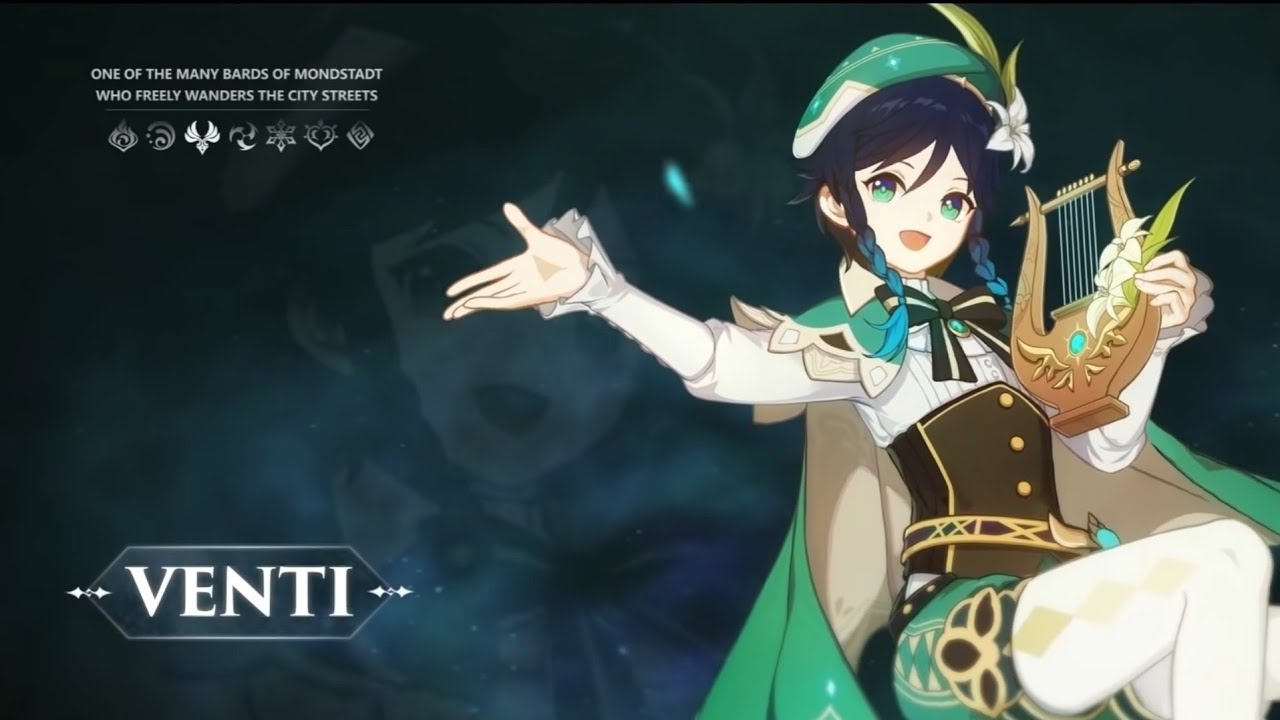 Venti's Tale [AMV] - ft. Hymn For The Weekend - YouTube