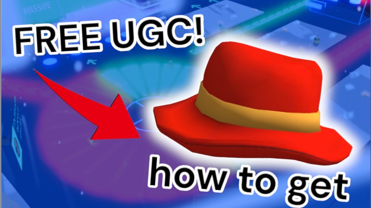how to get free limited hat ugc!【FREE UGC】 - YouTube