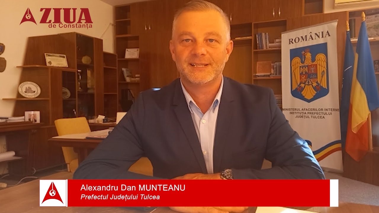 #sărbătoreşteDobrogea144 - Alexandru Dan MUNTEANU - Prefectul Jud. Tulcea - YouTube