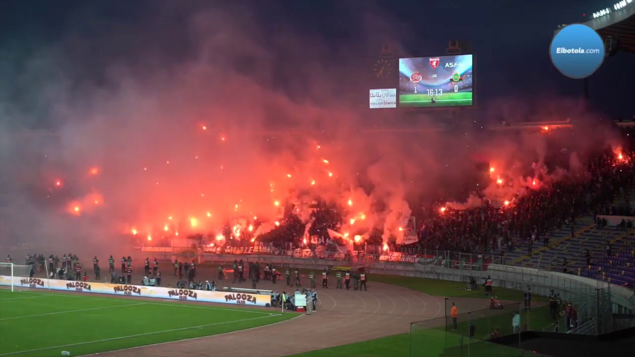 Ultras FAR Rabat in Casablanca 15/12/2019 - YouTube