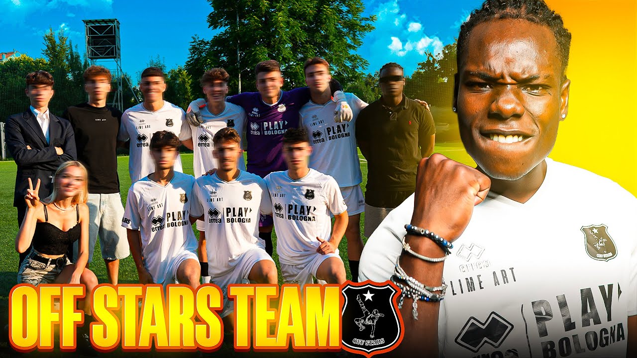 🤩⚽️IL MIO ESORDIO UFFICIALE NEGLI OFF STARS TEAM!!(Ritorno in campo con ...