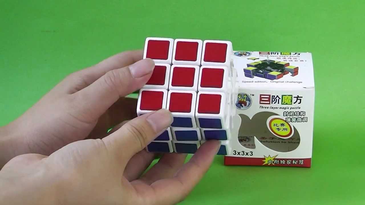 ShengShou 3x3 Speed Cube White Unboxing Review - YouTube