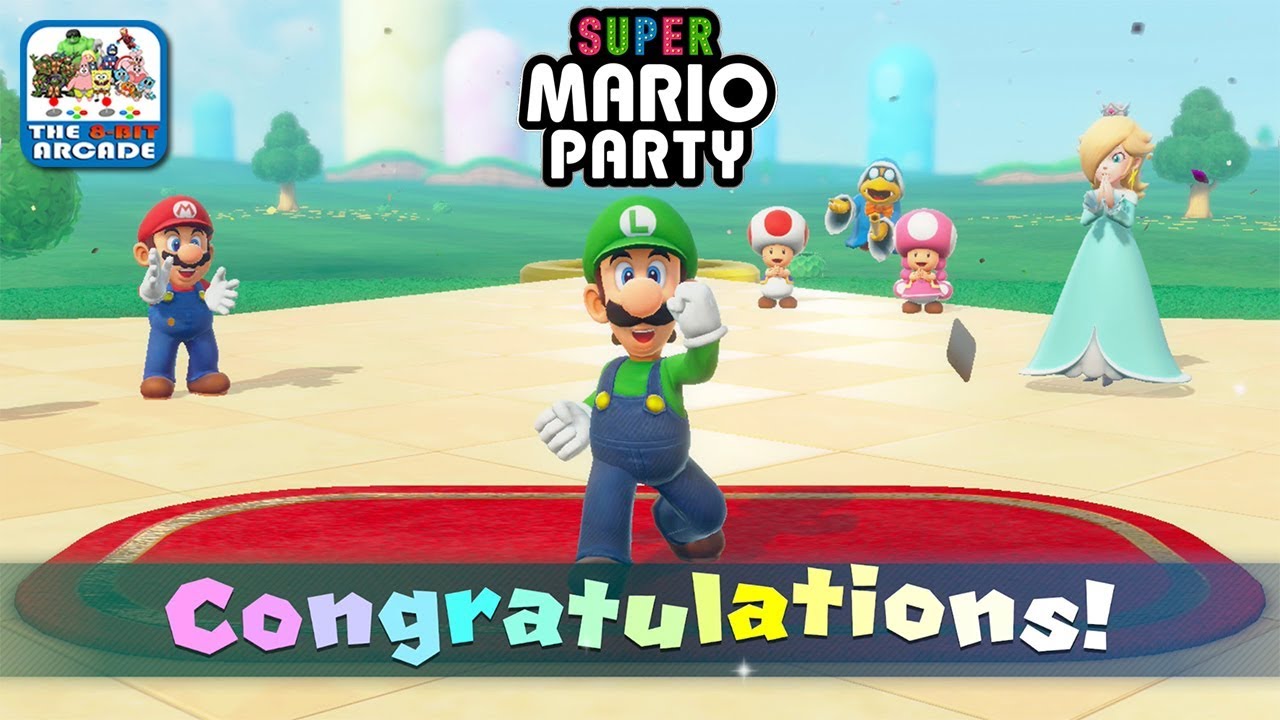 Super Mario Party - Winning 1st Place on Whomp's Domino Ruins (Switch ...