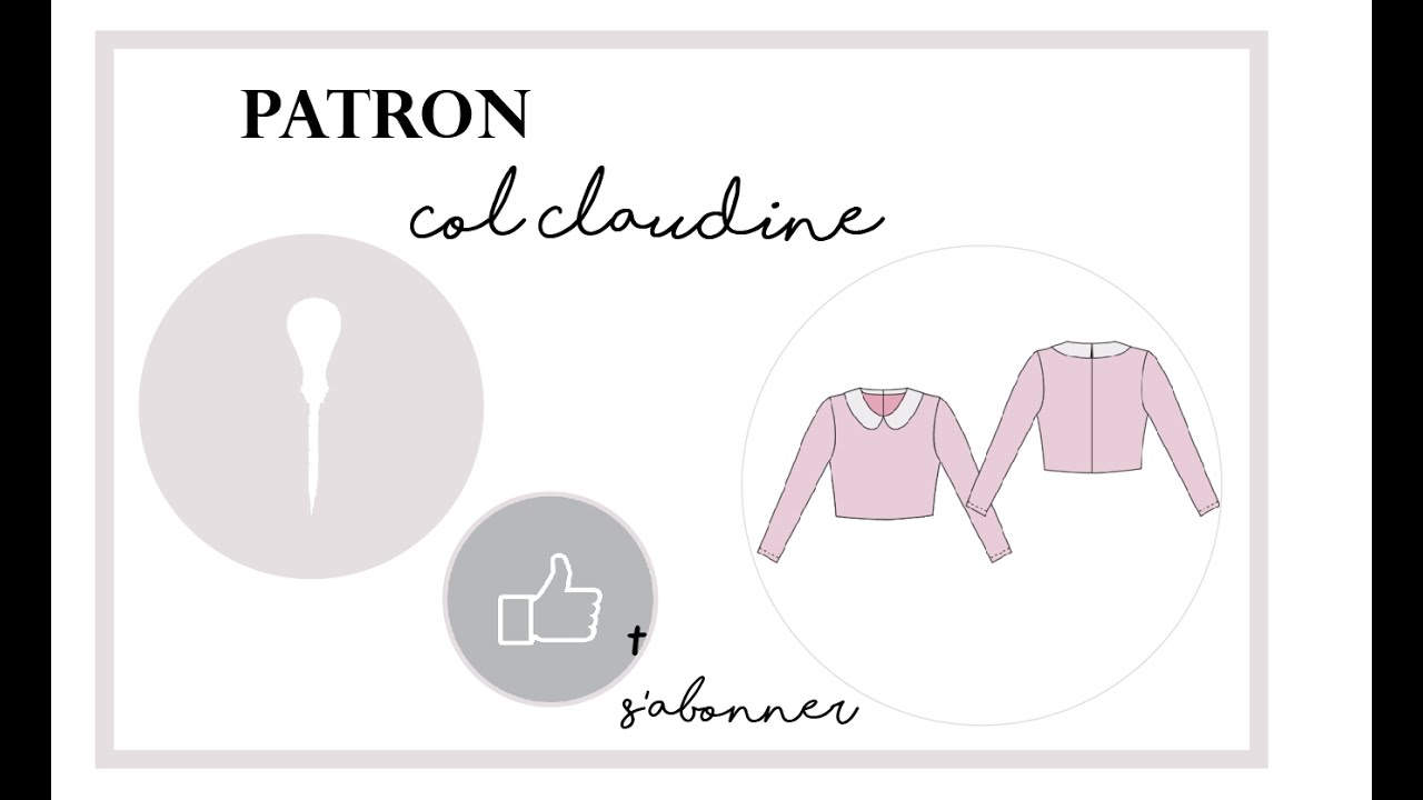 Patron du Col Claudine. - YouTube