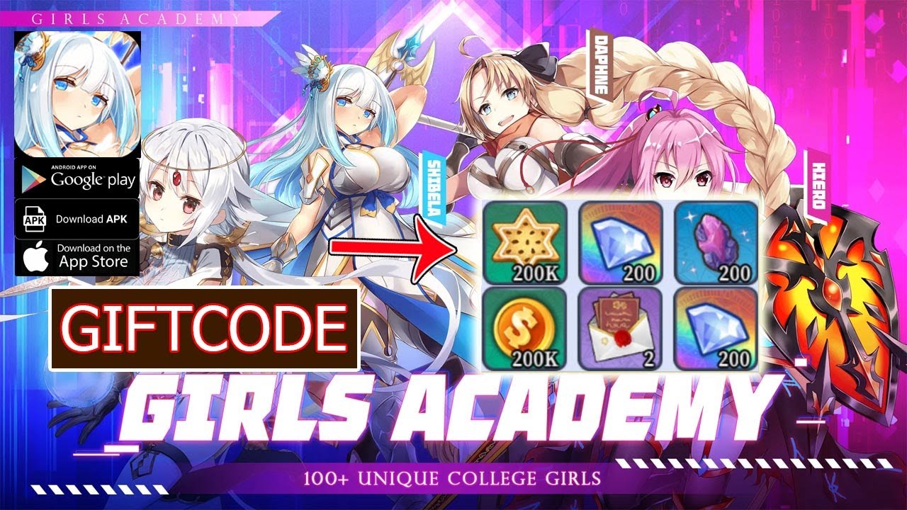 Girls Academy & All Redeem Codes Gameplay Android APK Download - YouTube