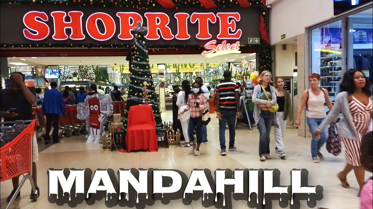 Mandahill shopping Mall Christmas 2022 | Zambias most famous and oldest ...