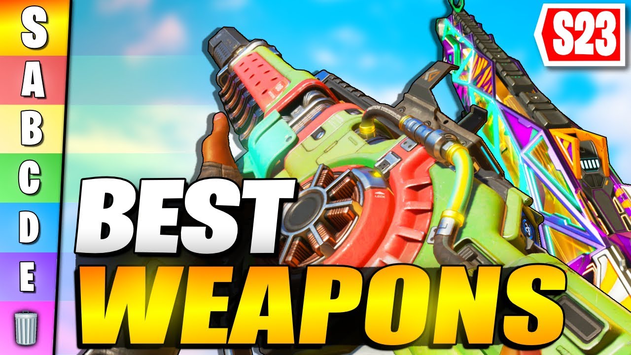 RANKING The BEST WEAPONS In Apex Legends Season 23! - YouTube