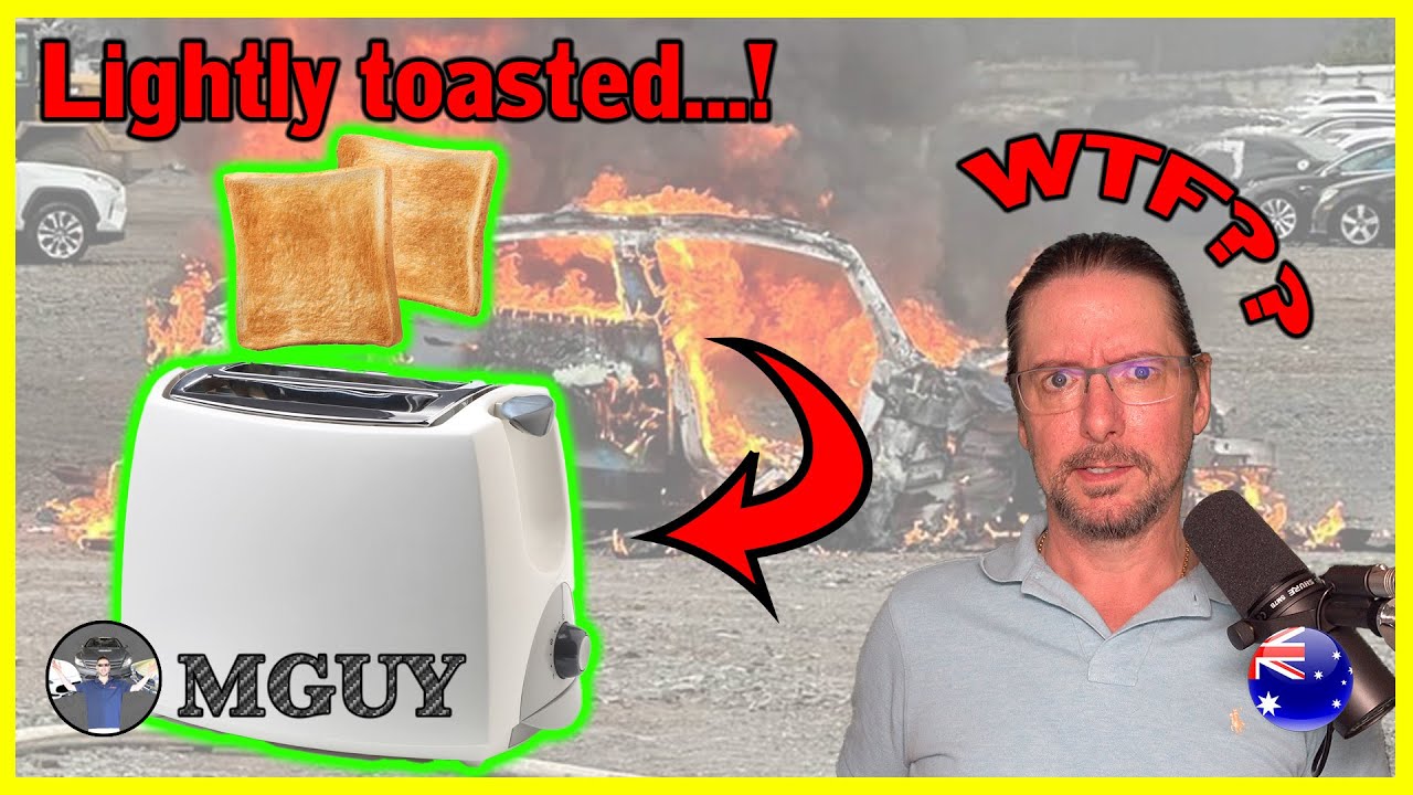 EV owner warms up BATTERY with TOASTER - with inevitable results | MGUY ...