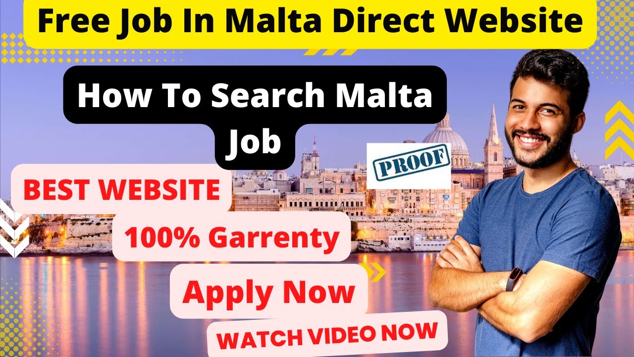 How to find a Malta Job website | How to Apply Direct Company link ...