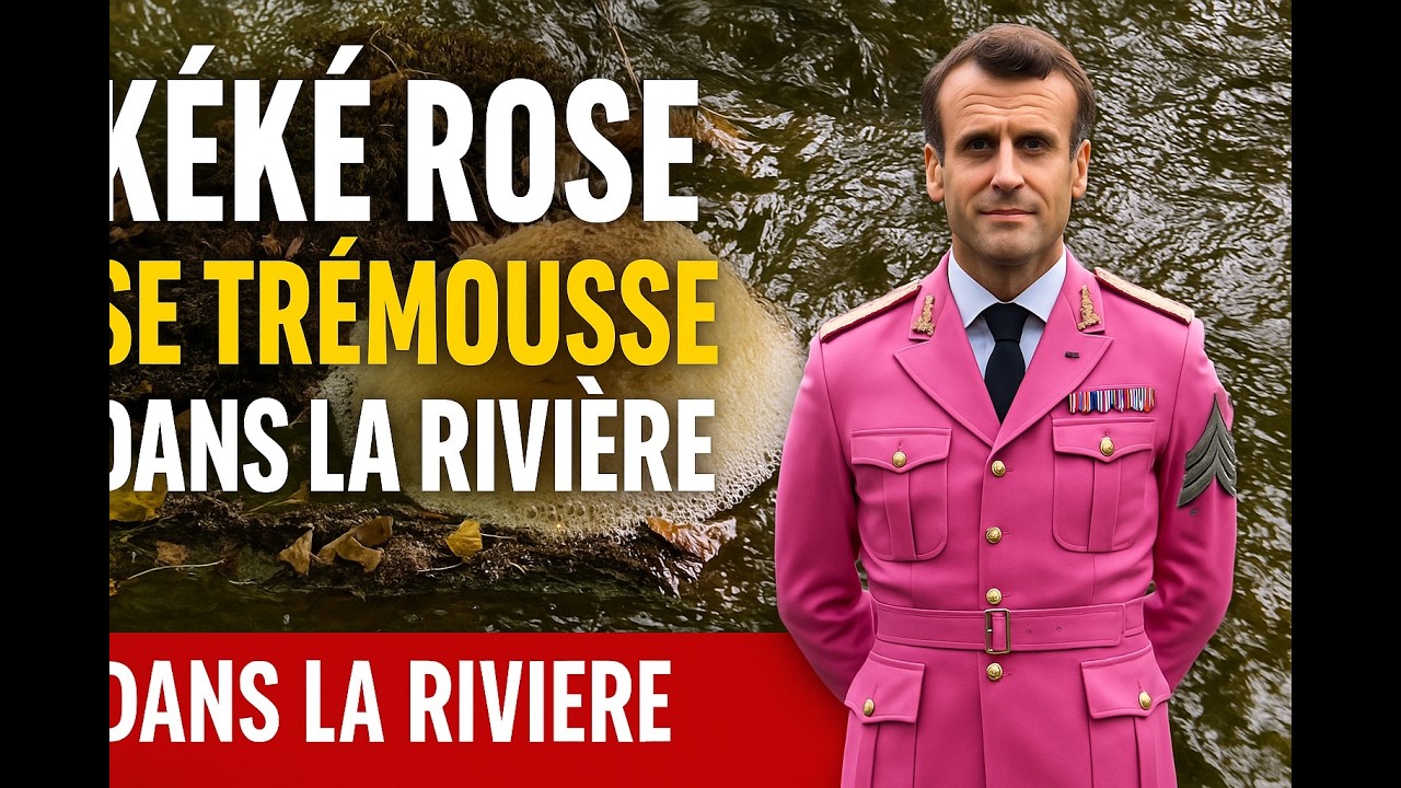 Kéké Rose le Barbouze, se trémousse dans la mousse d'une rivière. - YouTube