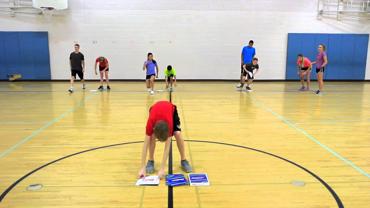 Fitness Card Game Perfect for PE Warm Ups - YouTube