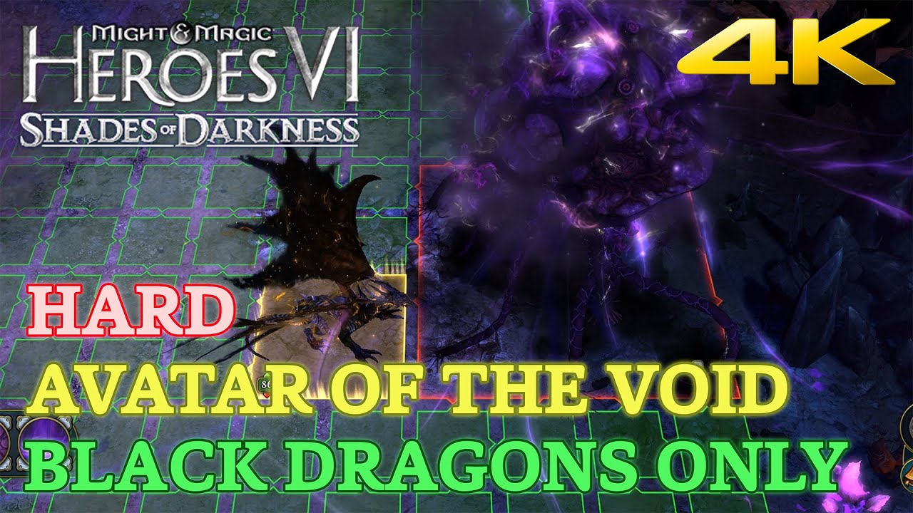 MMHVI - Avatar of the Void Boss Fight With Only Black Dragons on Hard ...
