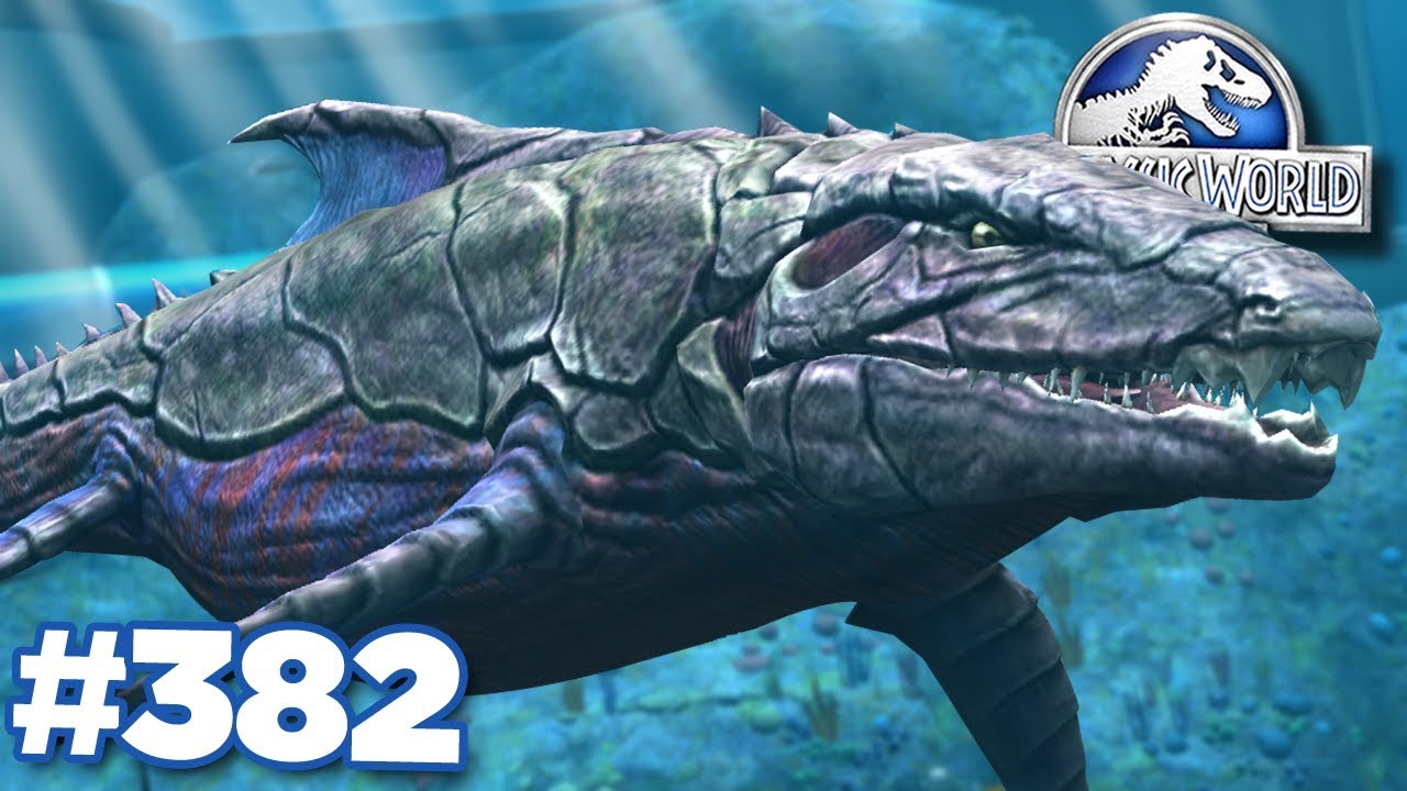 NEW GIANT DUNKLEOSAURUS!!! | Jurassic World - The Game - Ep382 HD - YouTube