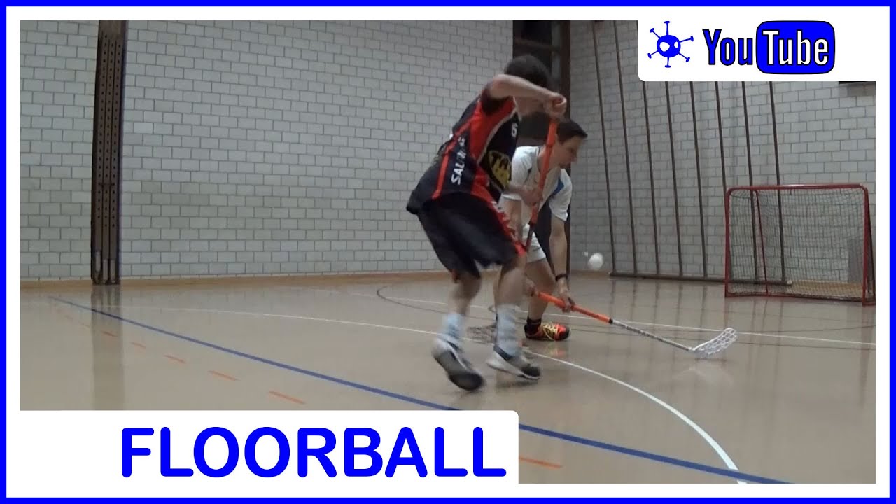 Floorball Tricks 1vs1 - YouTube