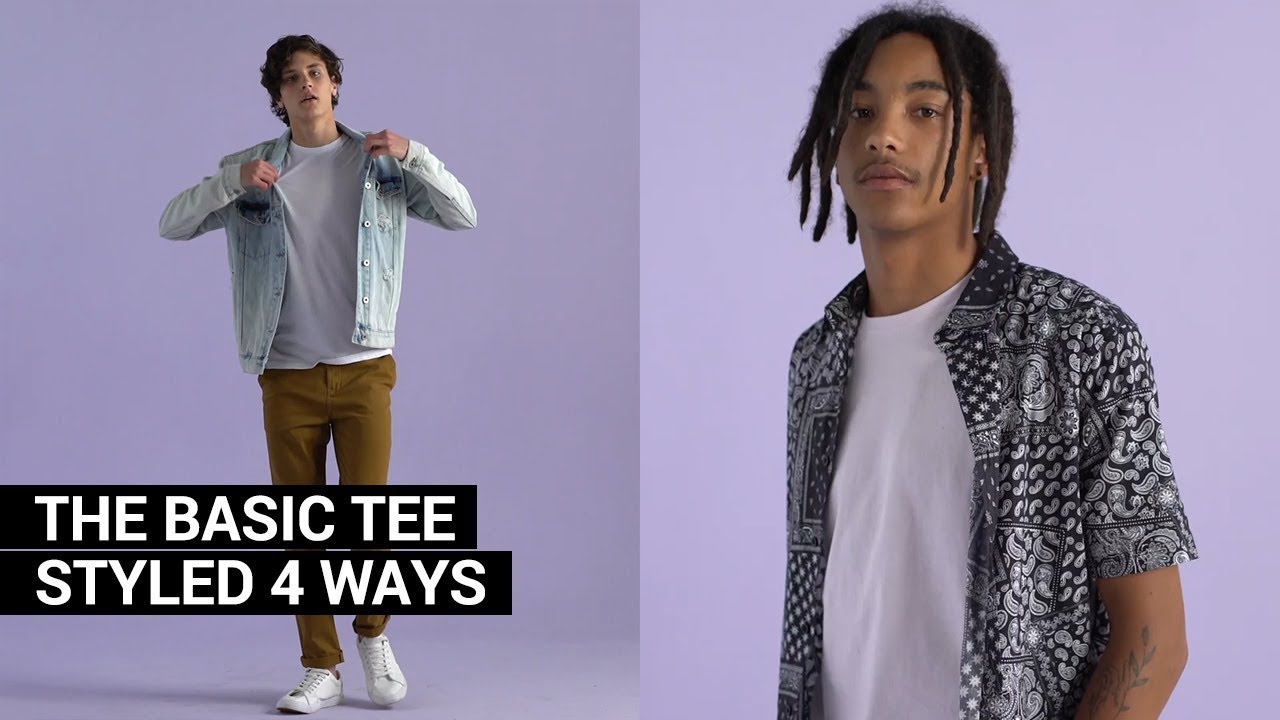 How to style up the classic tee | MRP Style Tricks - YouTube