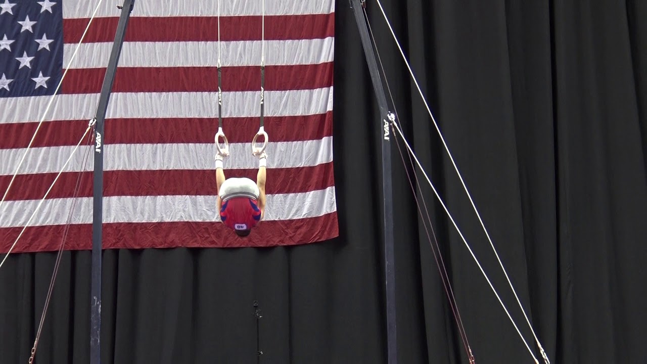 Steven Lukasik - Still Rings - 2019 U.S. Gymnastics Championships ...