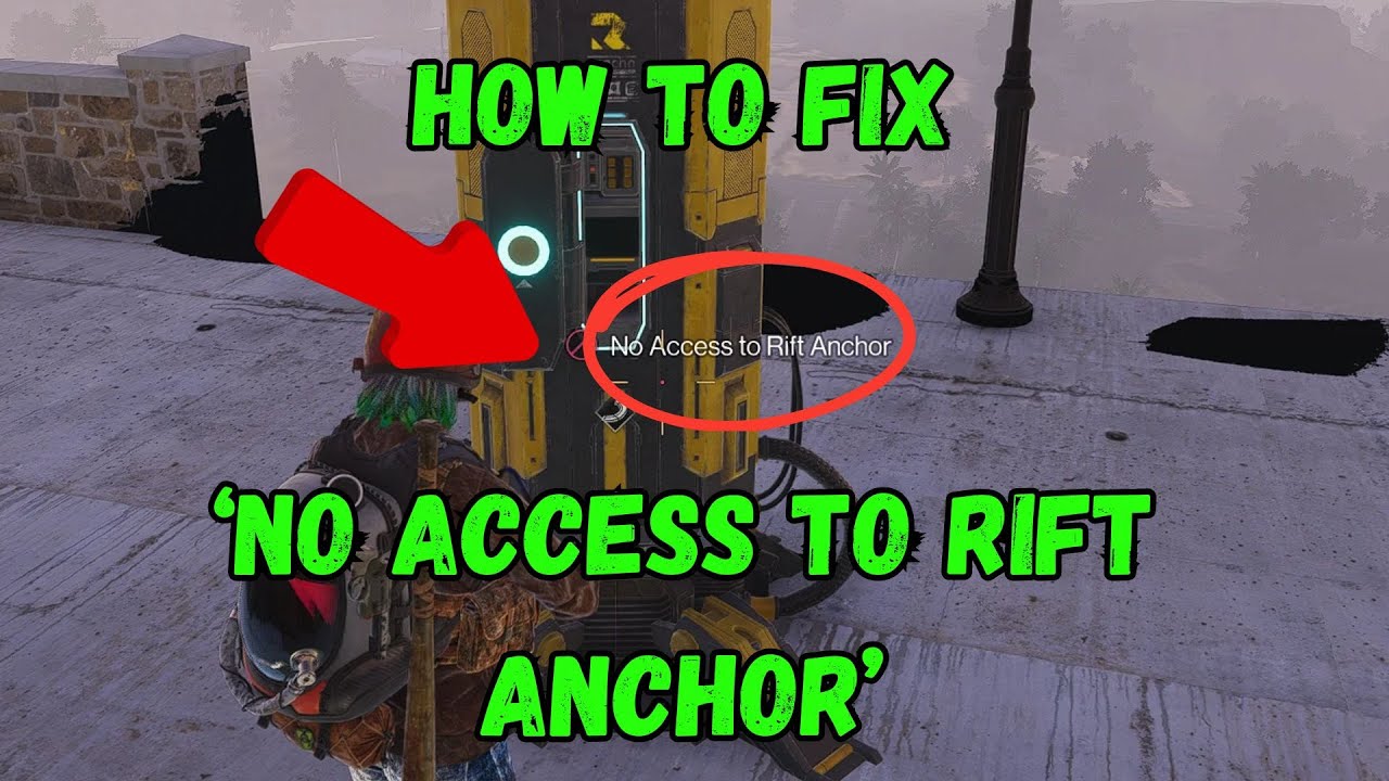 How to fix ‘no access to Rift Anchor’ in Once Human - YouTube