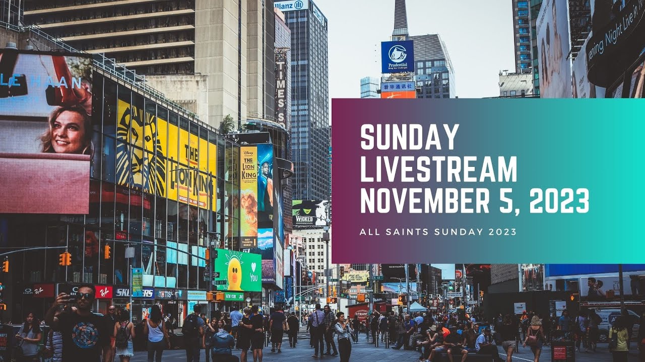 Livestream: November 5, 2023 - YouTube
