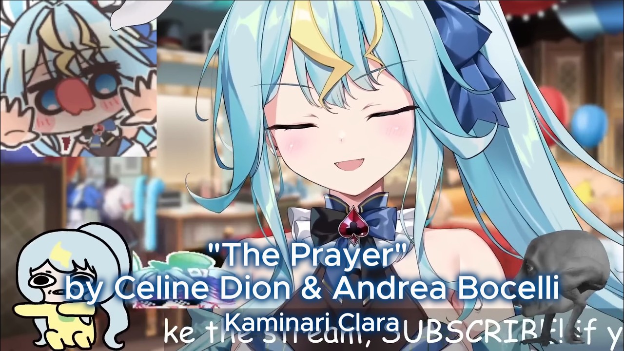 Kaminari Clara - "The Prayer" by Celine Dion & Andrea Bocelli [Karaoke ...