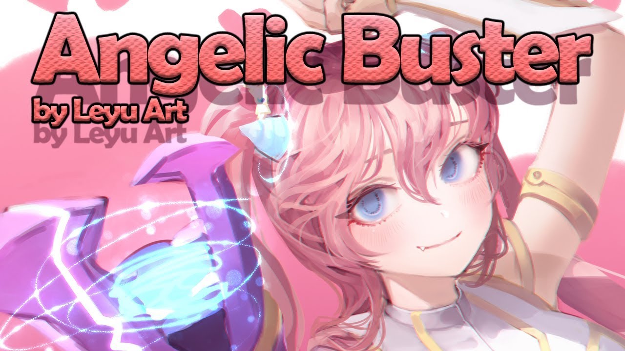 Angelic Buster (엔젤릭버스터 팬아트) : Speedpaint by Leyu Art - YouTube