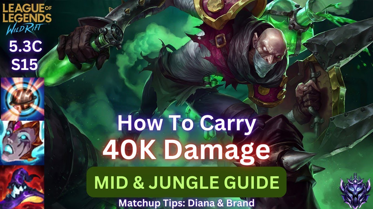 Wild Rift Full AP Reworked Singed Guide - How To Dominate - Build ...