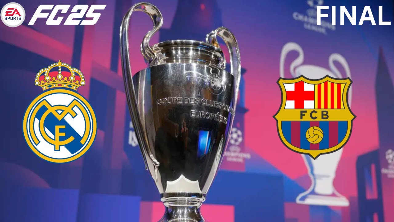 fc 25 UCL final Real Madrid VS Fc Barcelona on RTX 2050 in (medium ...