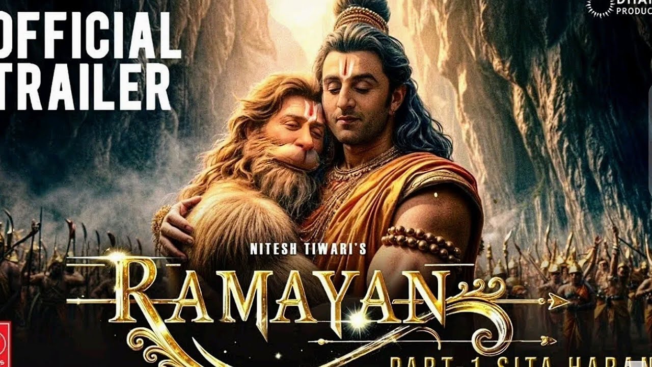RAMAYAN Movie Official Trailer | SAI PALLAVI | Ranbir Kapoor | Sunny ...