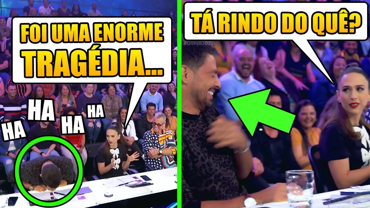 FAMOSOS QUE TIVERAM ATAQUE DE RISO FORA DE HORA! - YouTube