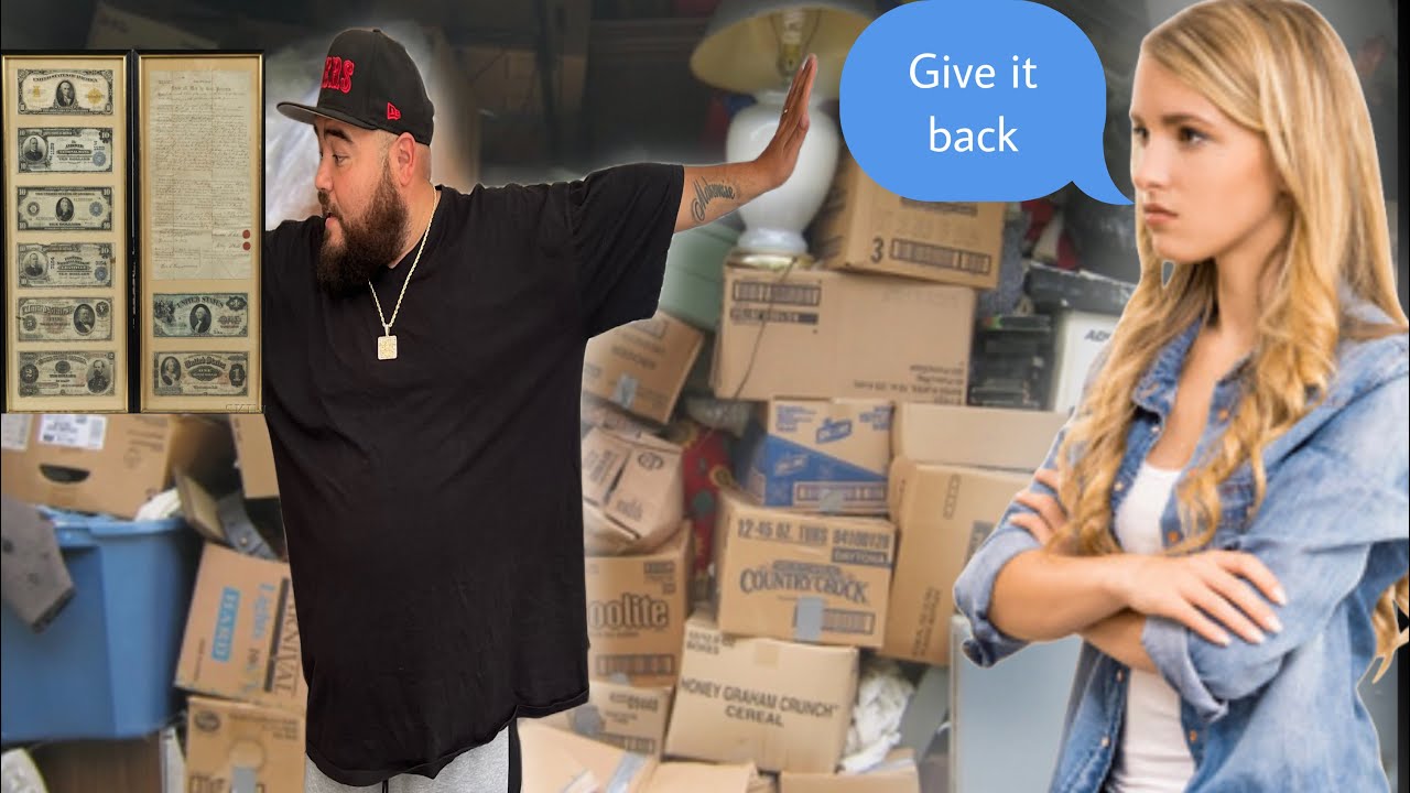 I Bought a Storage Unit LOADED WITH CASH Floor To Ceiling! #storagewars ...