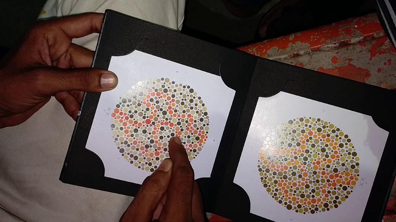 #Ishihara colour blindness book original book of ishiyara ...