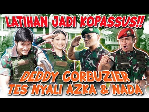 SAMPAI NANGIS LATIHAN DI KOPASSUS‼️Azka Corbuzier - Nada - Deddy Corbuzier