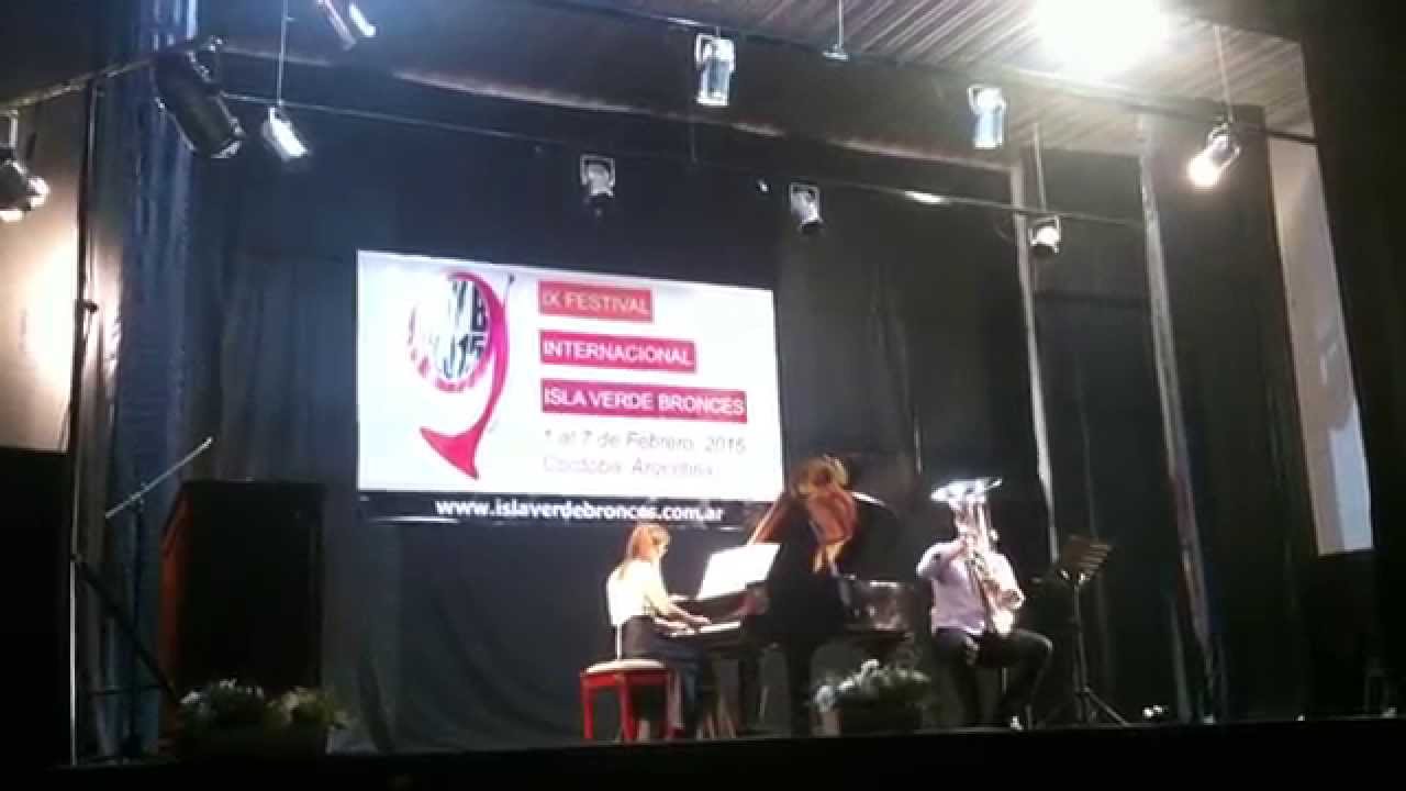 J.Barnes"Yorkshire Ballad" Tuba:Les Neish Piano:Viviana Lazzarin - YouTube