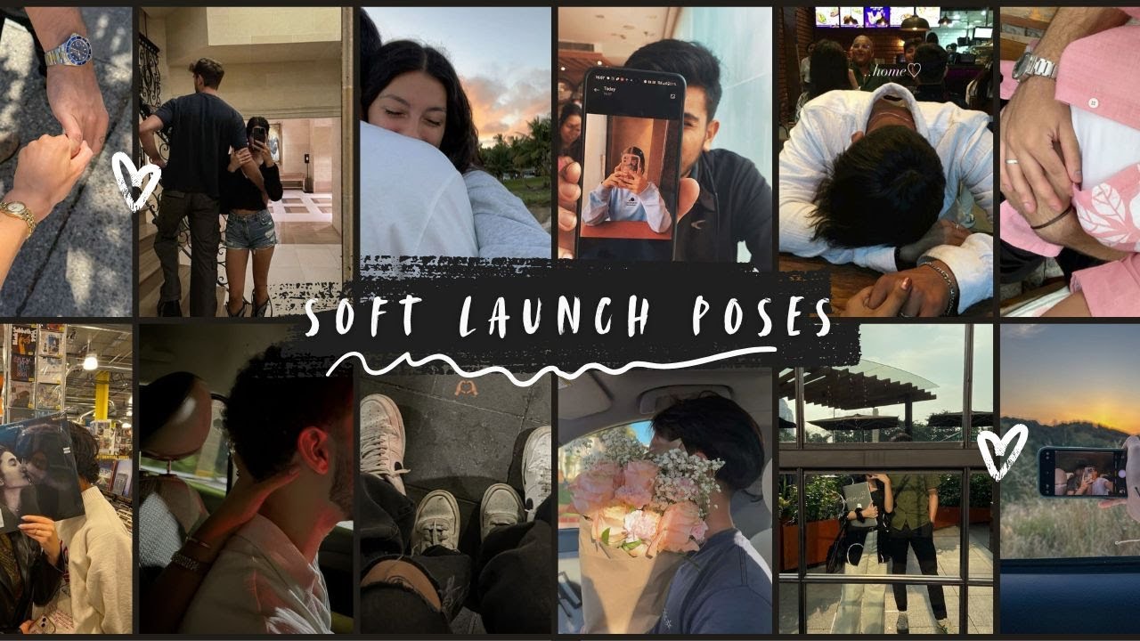 Soft Launch Pose for Couples 💕 | Cute & Trendy Couple Pose Ideas - YouTube