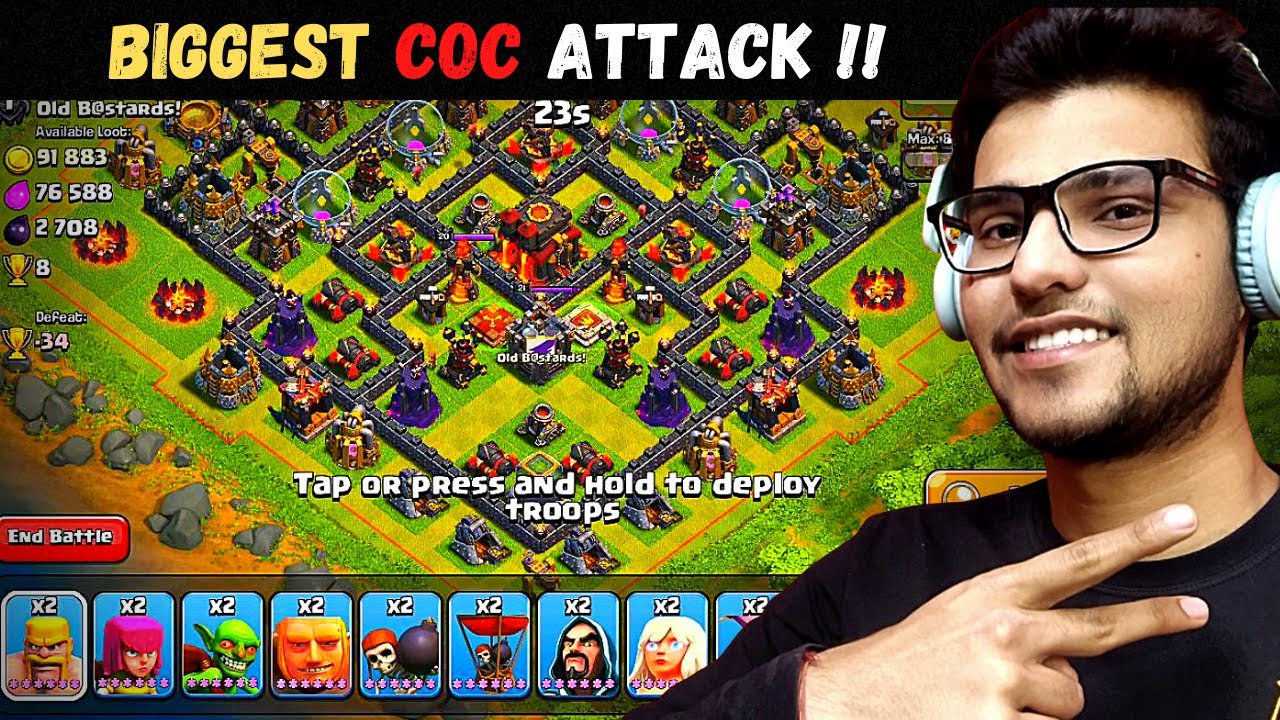 Best Attack in Coc History - Clash Of Clans gameplay #5 - YouTube