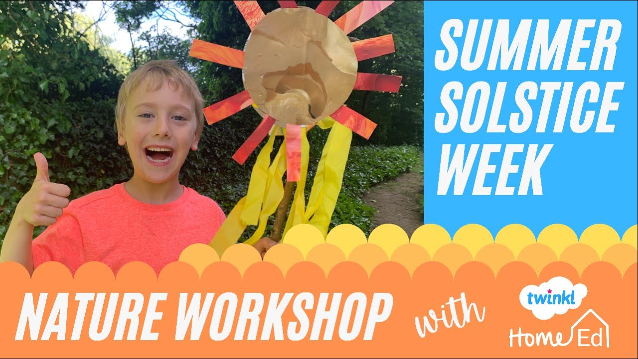 Summer Solstice Week: Nature Workshop - YouTube