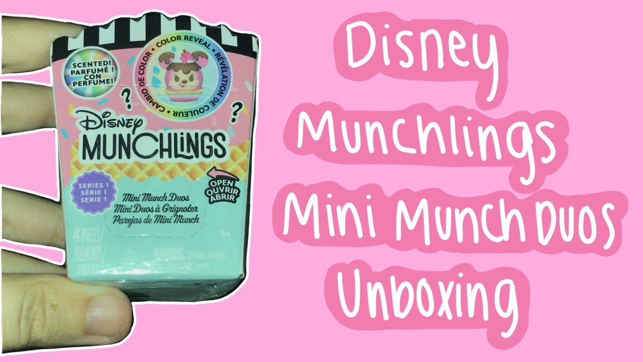 Disney Munchlings Mini Munch Duos Unboxing - YouTube